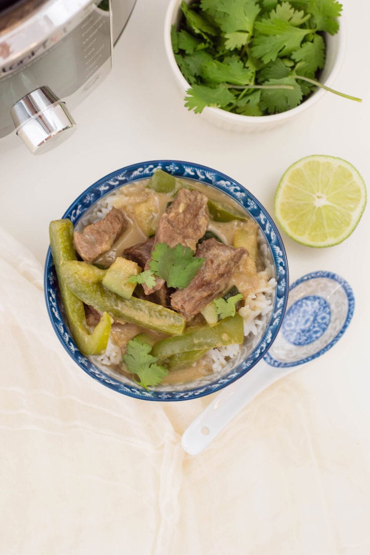 Instant Pot Thai Green Curry Beef - Easy Recipe Depot