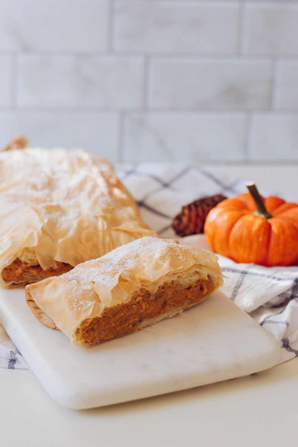 Phyllo Dough Pumpkin Pie Pastry - Easy Recipe Depot