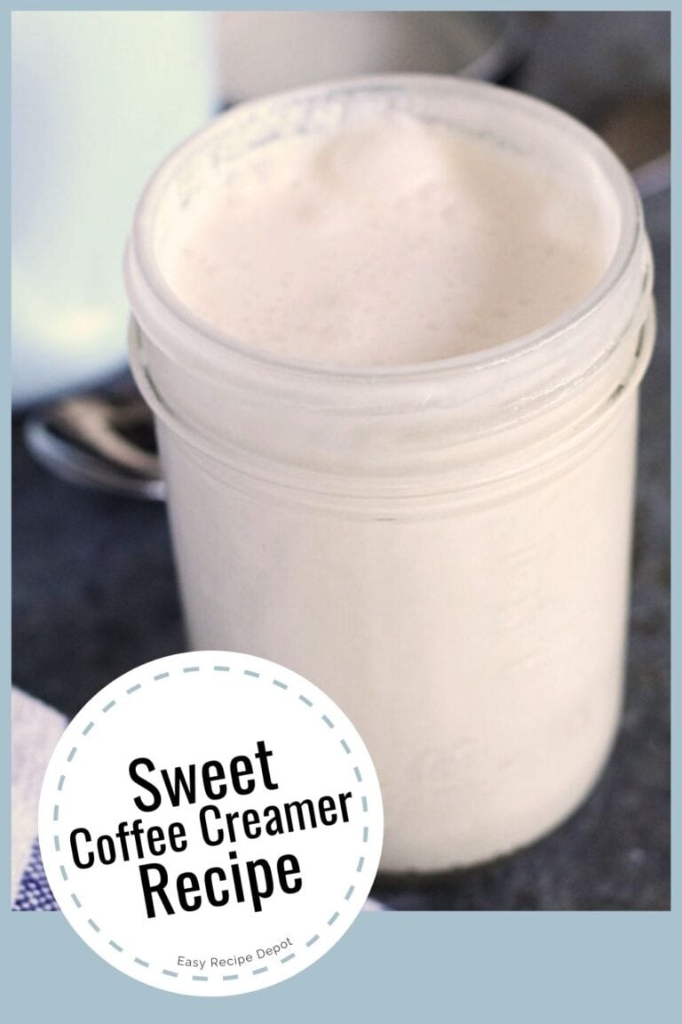 Sweet Cream DIY Coffee Creamer - Easy Recipe Depot