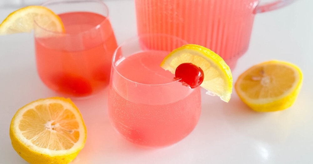 Make Your Perfect Sparkling Cherry Lemonade
